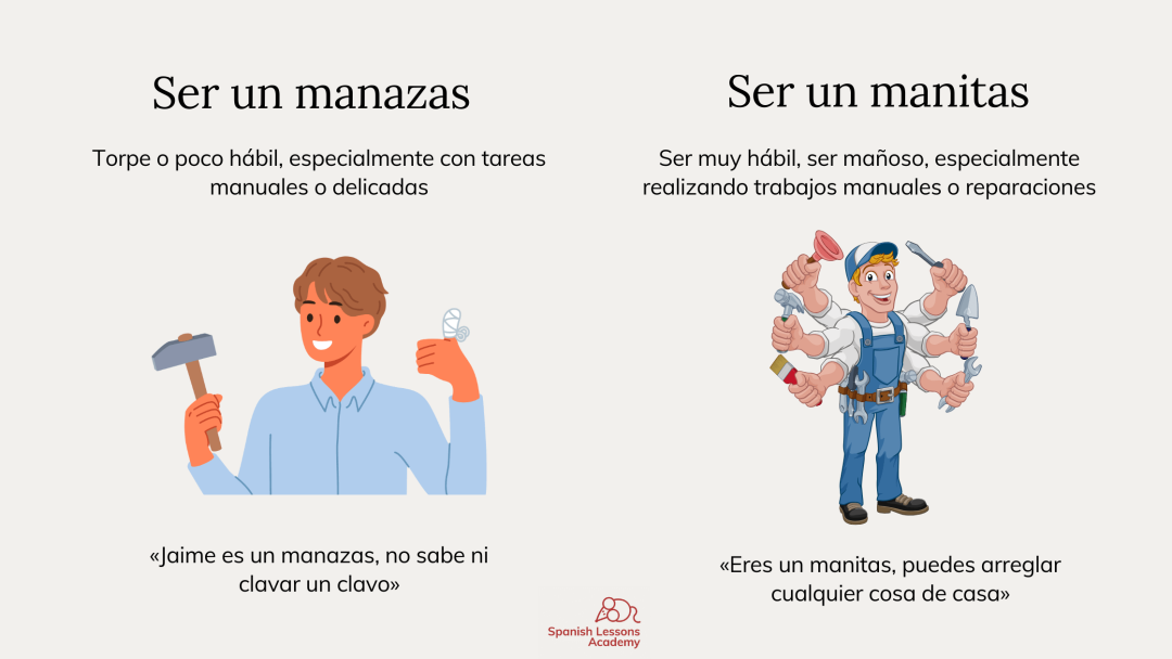 Expresiones idiomáticas con mano - Spanish Lessons Academy